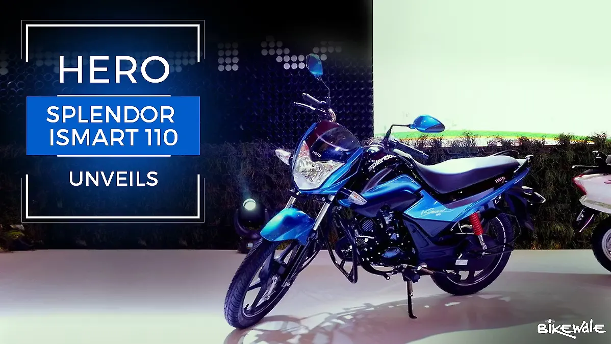 Hero unveils the all-new Splendor iSmart 110 - BikeWale