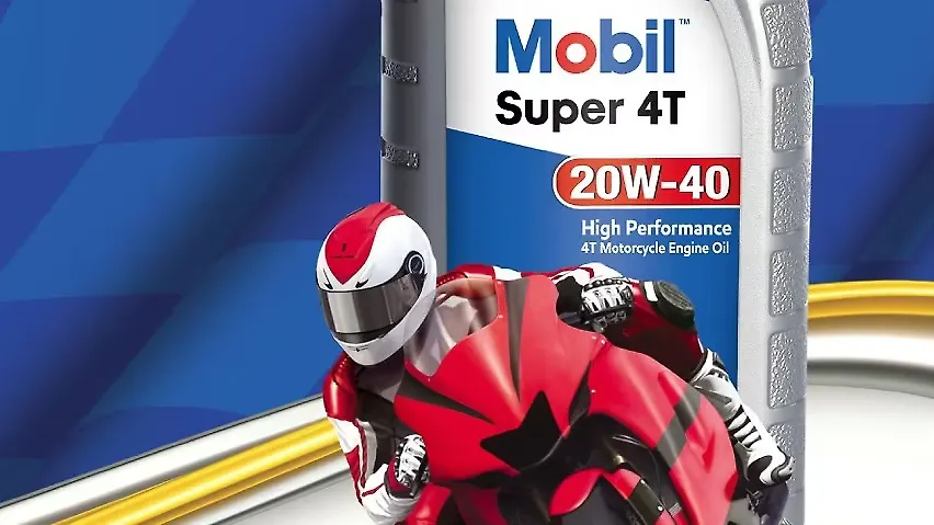 Exxon launches Mobil Super 4T 20W-40 motorcycle engine oil - BikeWale