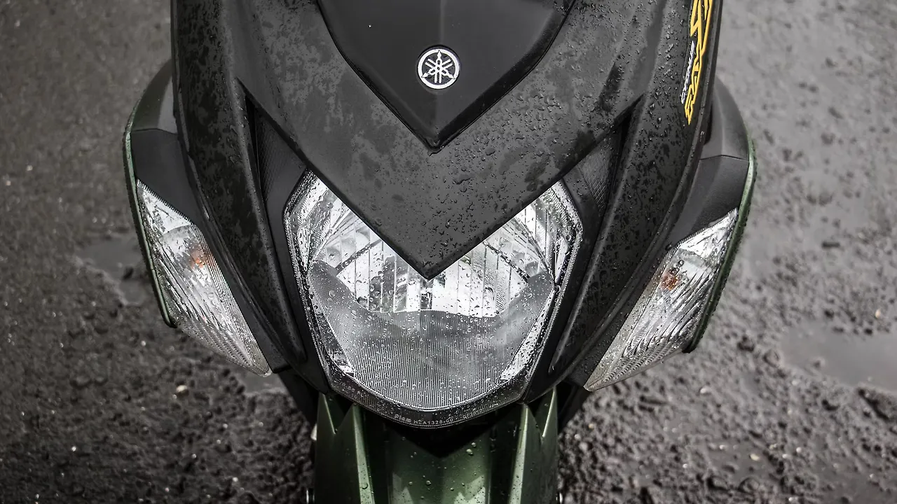 Yamaha Cygnus Ray ZR Action Image - BikeWale