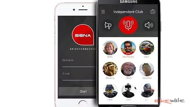 Sena introduces rangeless intercom smartphone app - BikeWale
