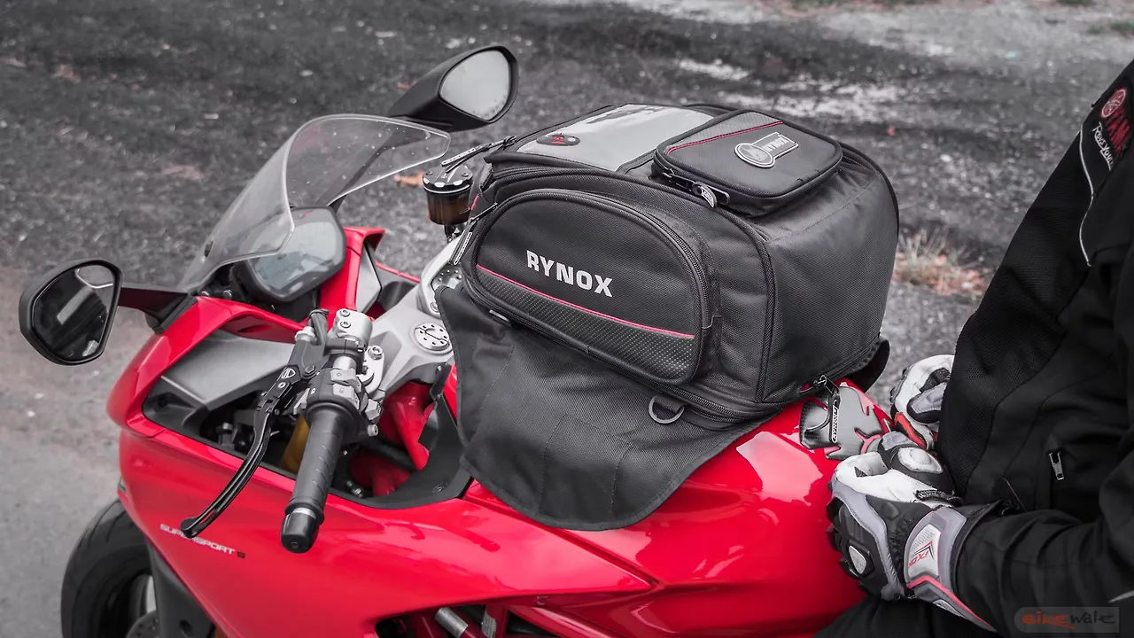 Rynox Optimus-M Tank Bag Product Review – 6-month update - BikeWale