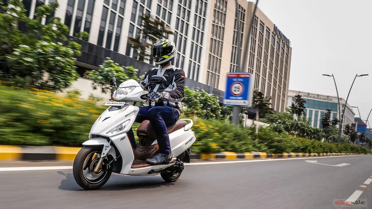Hero Maestro Edge 125 First Ride Review: Image Gallery - BikeWale