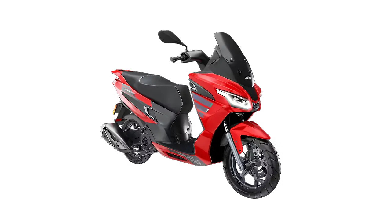 Aprilia SXR 160 Red Colour, All SXR 160 Colour Images - BikeWale