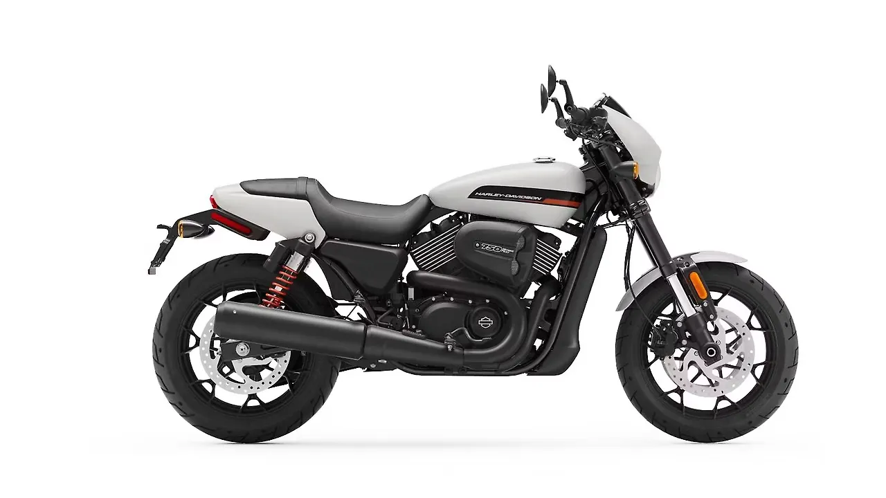 Harley-Davidson Street Rod Stone Washed White Pearl Colour, All Street ...