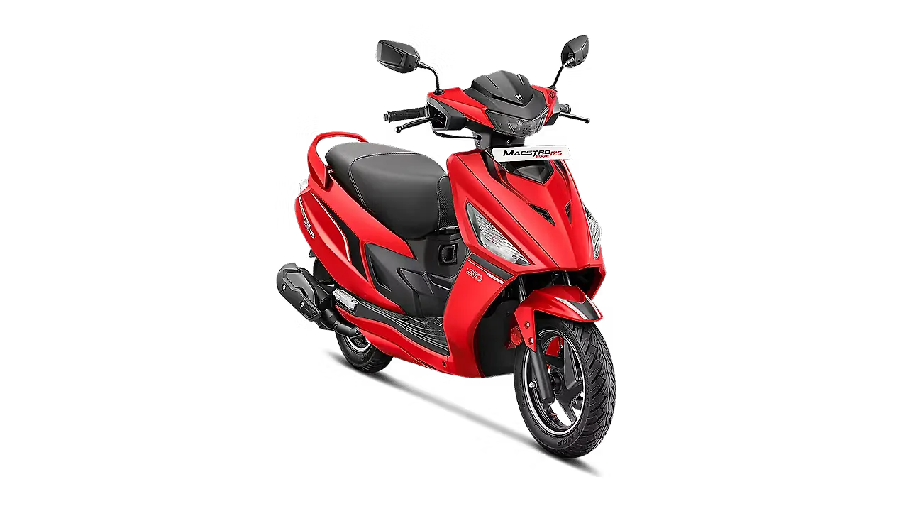 Hero Maestro Edge 125 Candy Blazing Red Colour, All Maestro Edge 125 ...