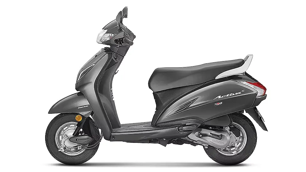 Honda Activa 5G Matte Axis Grey Metallic Colour, All Activa 5G Colour ...