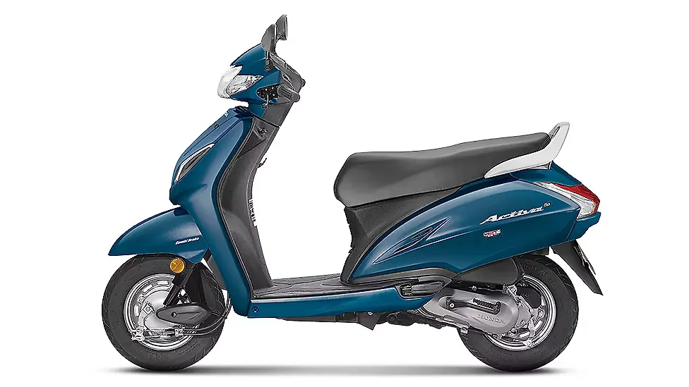 Honda Activa 5G Matte Selene Silver Metallic Colour, All Activa 5G ...
