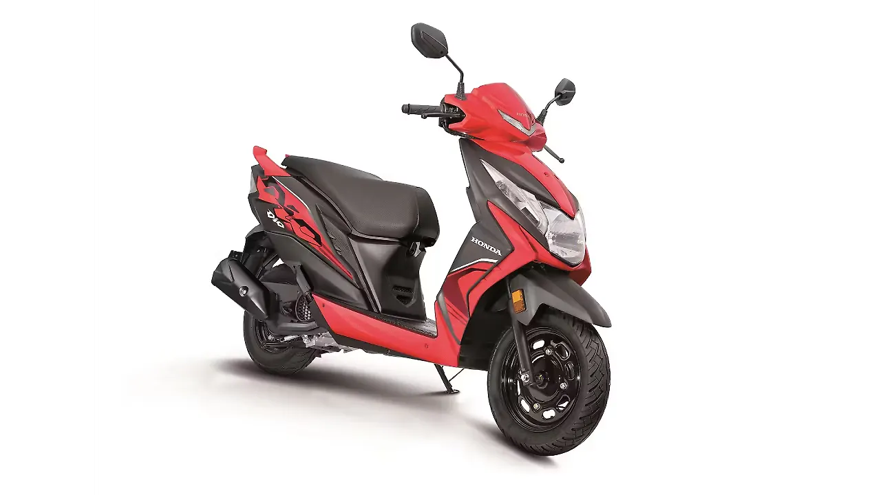 Honda Dio Pearl Igneous Black Colour, All Dio Colour Images - BikeWale