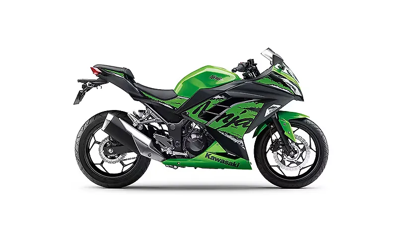 Kawasaki Ninja 300 [2018-2019] Lime Green Colour, All Ninja 300 [2018 ...