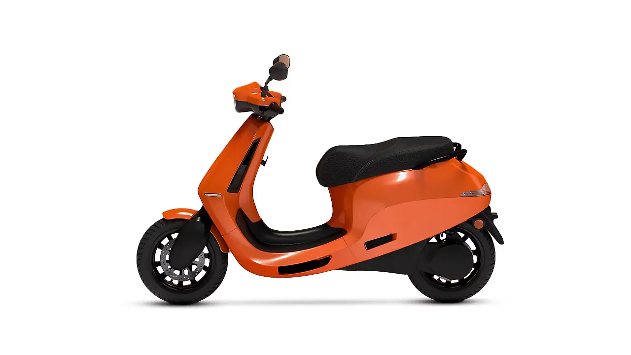 OLA S1 Pro Gerua Colour, All S1 Pro Colour Images - BikeWale