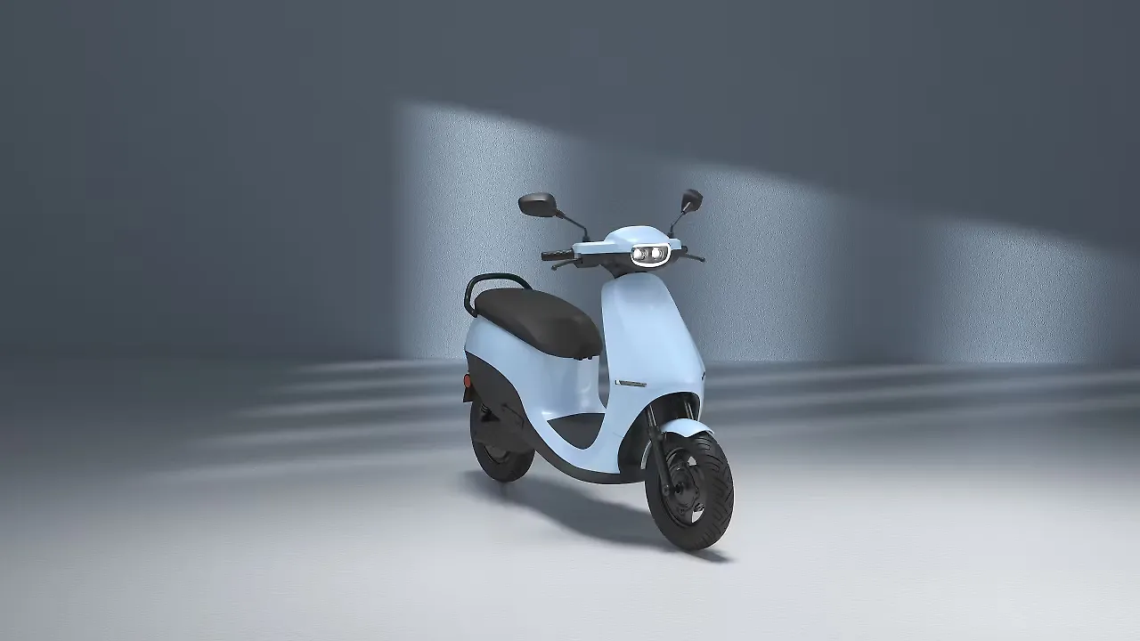 OLA S1 Air Liquid Silver Colour, All S1 Air Colour Images - BikeWale