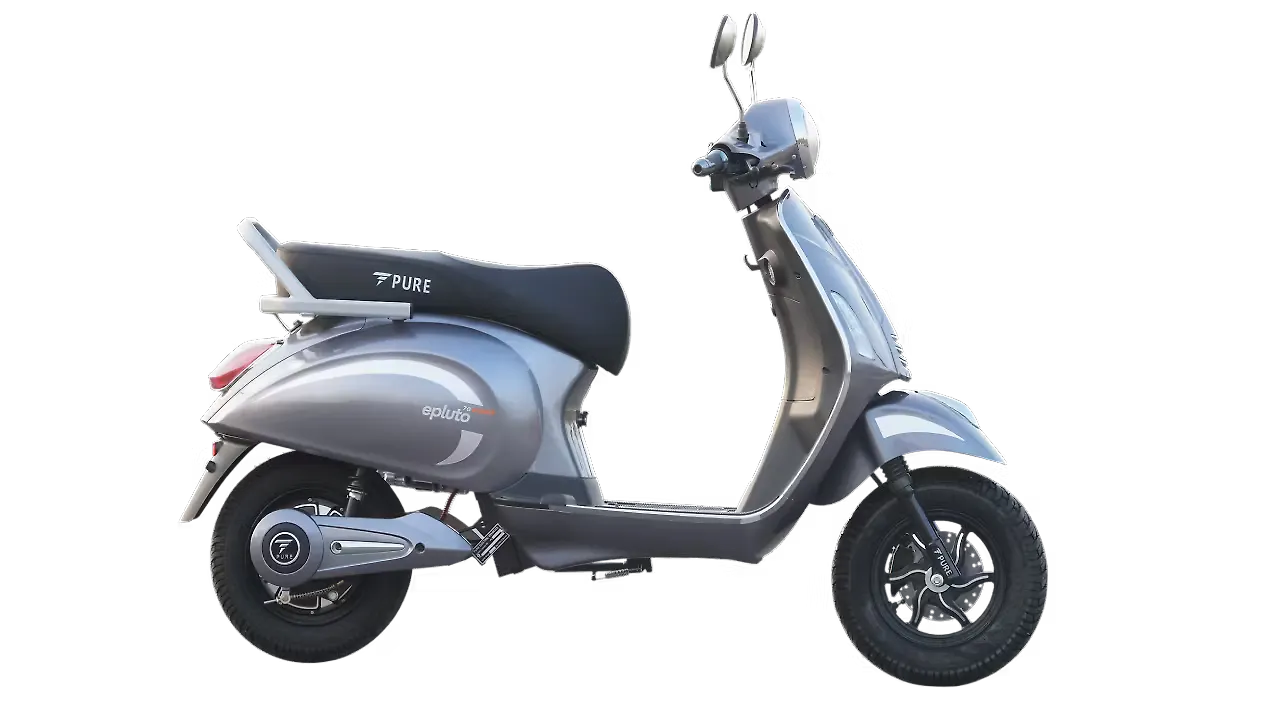 PURE EV EPluto 7G Grey Colour, All EPluto 7G Colour Images - BikeWale
