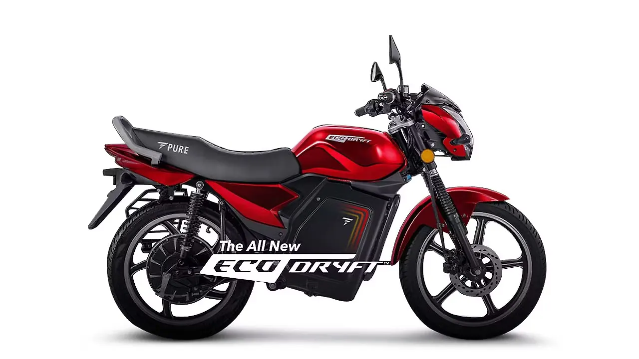PURE EV EcoDryft Colours in India, 4 EcoDryft Colour Images - BikeWale