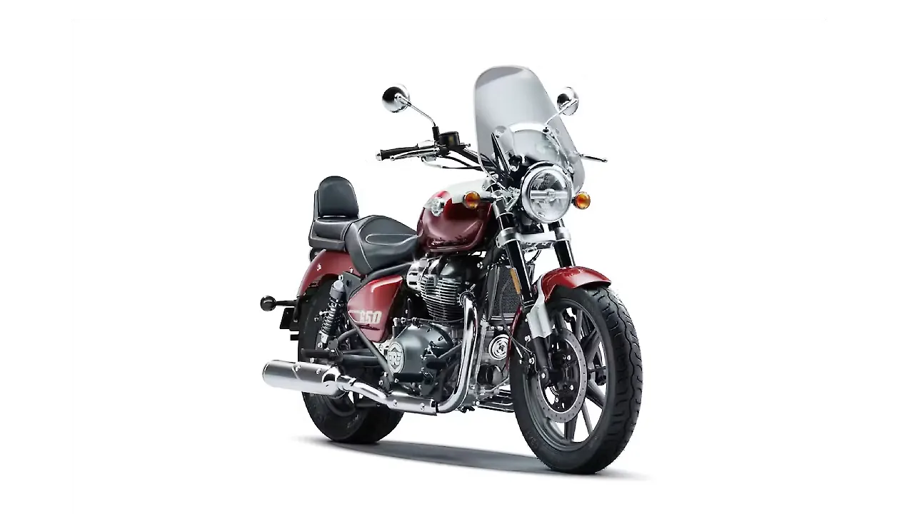 Royal Enfield Super Meteor 650 Celestial Red Colour, All Super Meteor ...