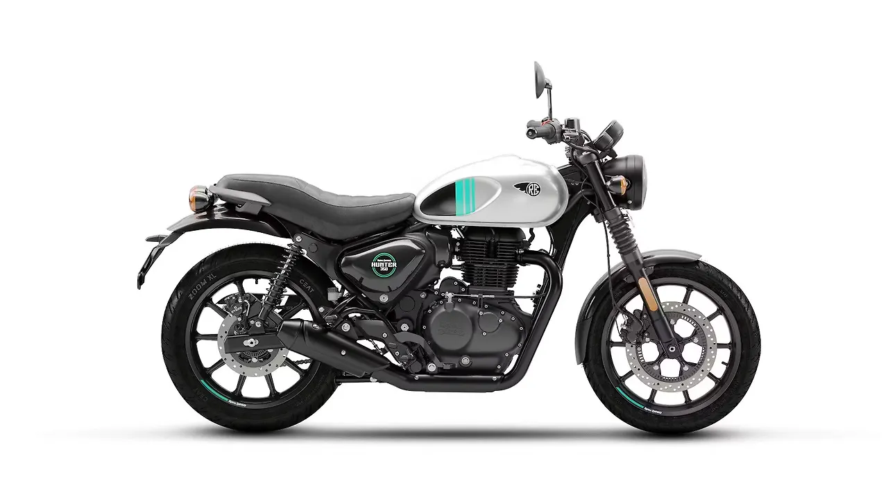 Royal Enfield Hunter 350 Dapper Ash Colour, All Hunter 350 Colour ...