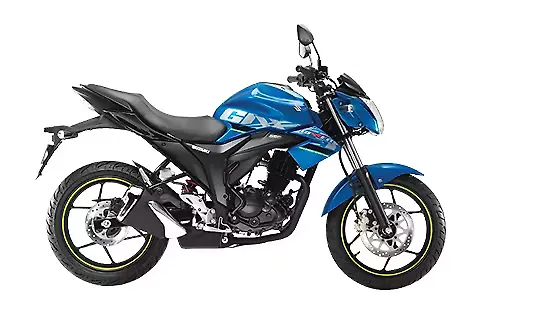 Suzuki Gixxer [2014-2018] Metallic Triton Blue Colour, All Gixxer [2014 ...
