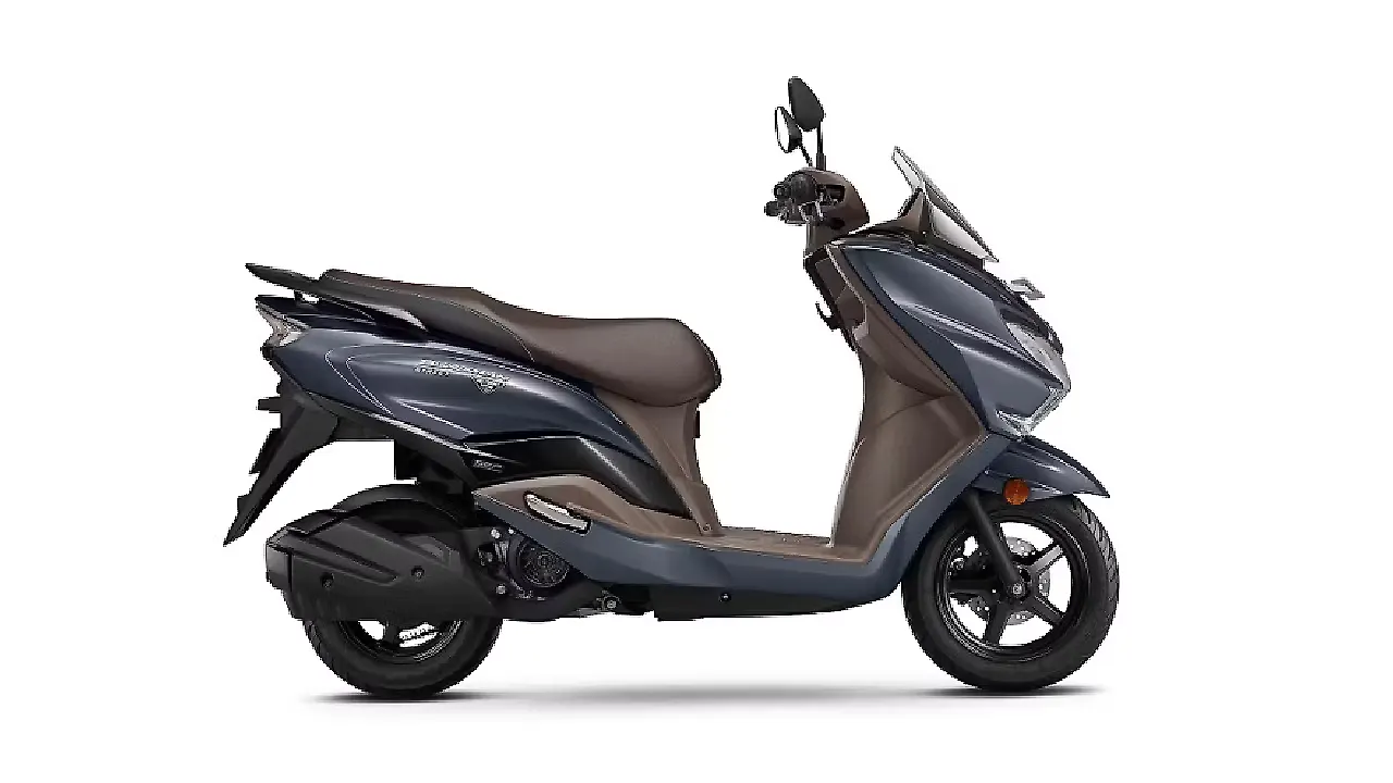 Suzuki Burgman Street 125 Glossy Grey Colour, All Burgman Street 125 ...