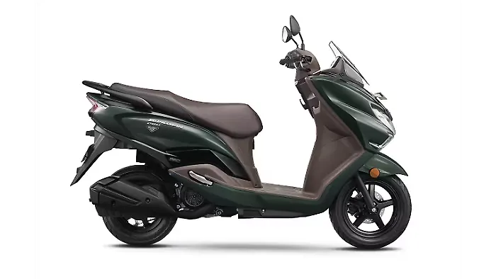 Suzuki Burgman Street 125 Pearl Matte Shadow Green Colour, All Burgman ...