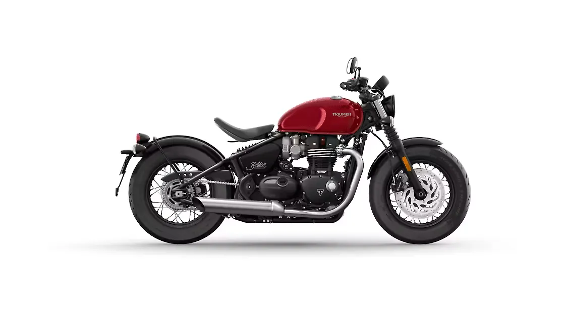 Triumph Bonneville Bobber Red Hopper Colour, All Bonneville Bobber ...