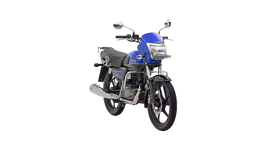 TVS Radeon Starlight Blue Colour, All Radeon Colour Images - BikeWale