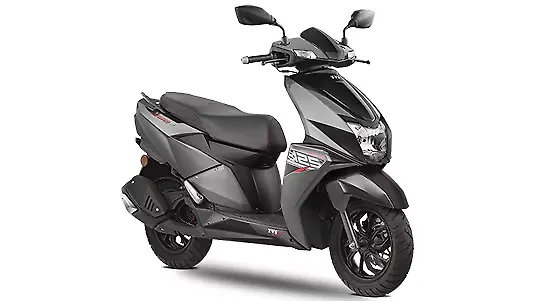 TVS Ntorq 125 Stealth Black Colour, All Ntorq 125 Colour Images - BikeWale