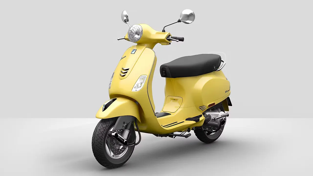 Vespa ZX 125 Vibrant Red Colour, All ZX 125 Colour Images - BikeWale