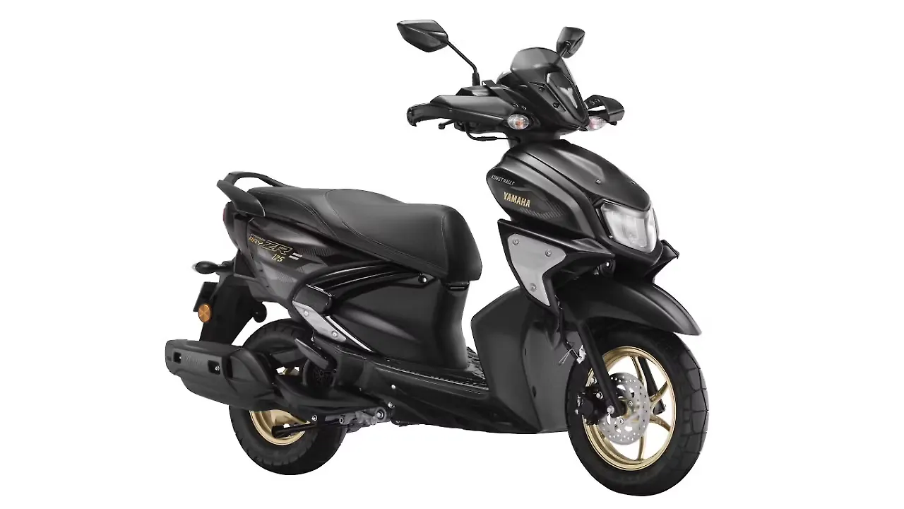Yamaha RayZR 125 [2023] Matte Black Colour, All RayZR 125 [2023] Colour ...