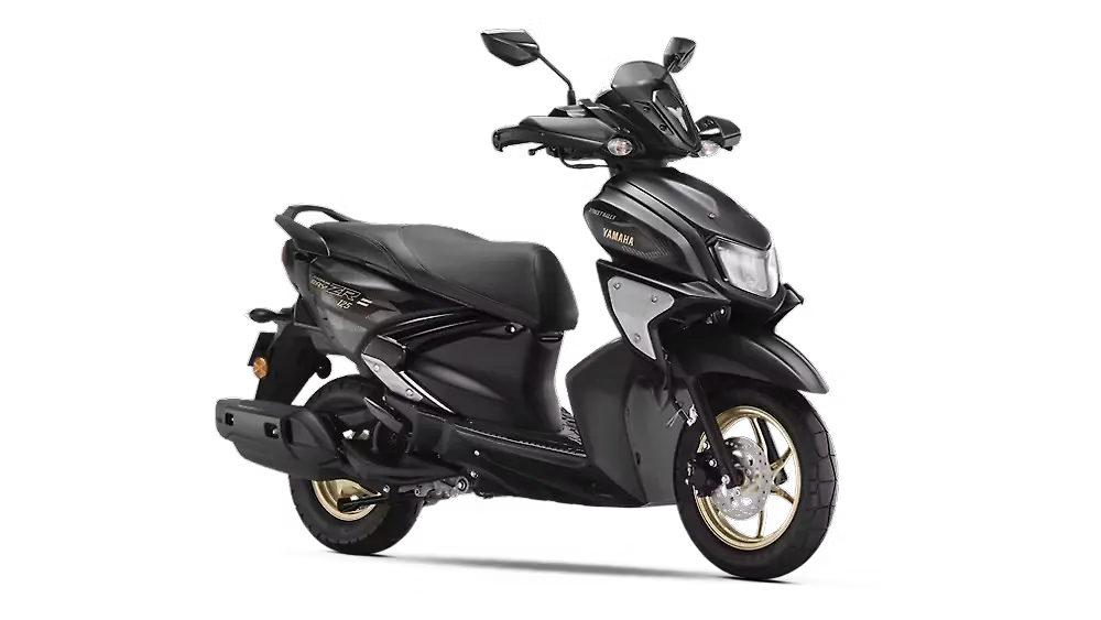 Yamaha Ray ZR 125 Dark Matte Blue-Disc Colour, All Ray ZR 125 Colour ...