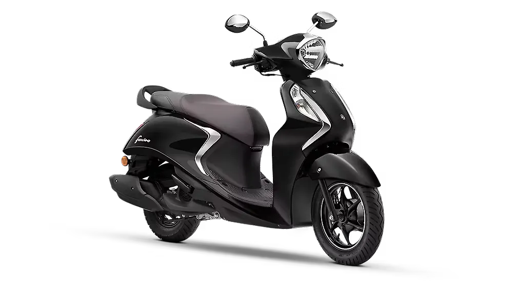 Yamaha Fascino 125 Metallic Black-Drum Colour, All Fascino 125 Colour ...