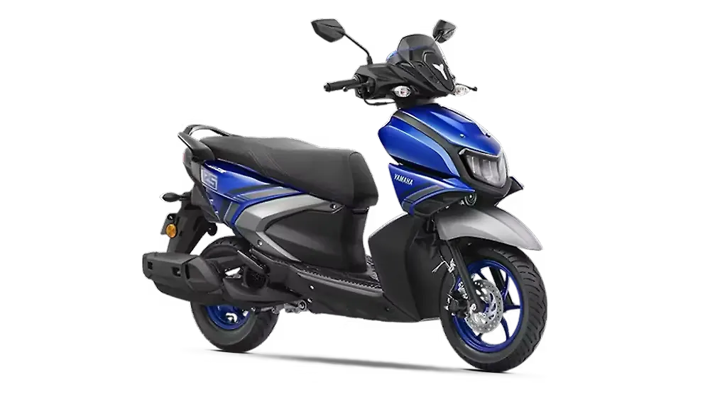 Yamaha Ray ZR 125 Dark Matte Blue-Disc Colour, All Ray ZR 125 Colour ...