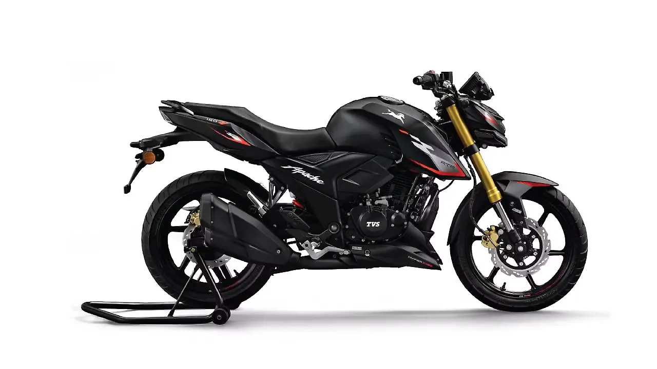 Tvs Apache Rtr 160 Hyper Edge Black