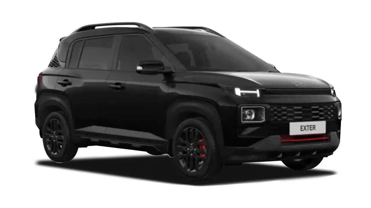 Discontinued Exter SX 1.2 AMT Knight Edition on road Price | Hyundai ...