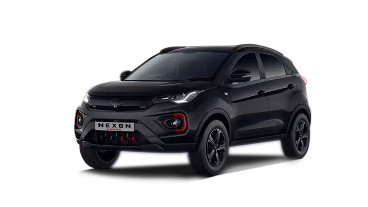 Discontinued Nexon [2020-2023] XZA Plus LUXS Diesel Red Dark Edition ...