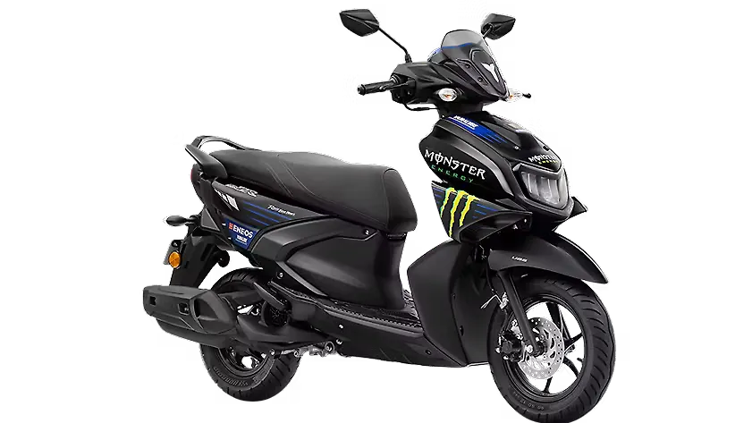 Yamaha RayZR 125 Fi Hybrid available in six colours - BikeWale