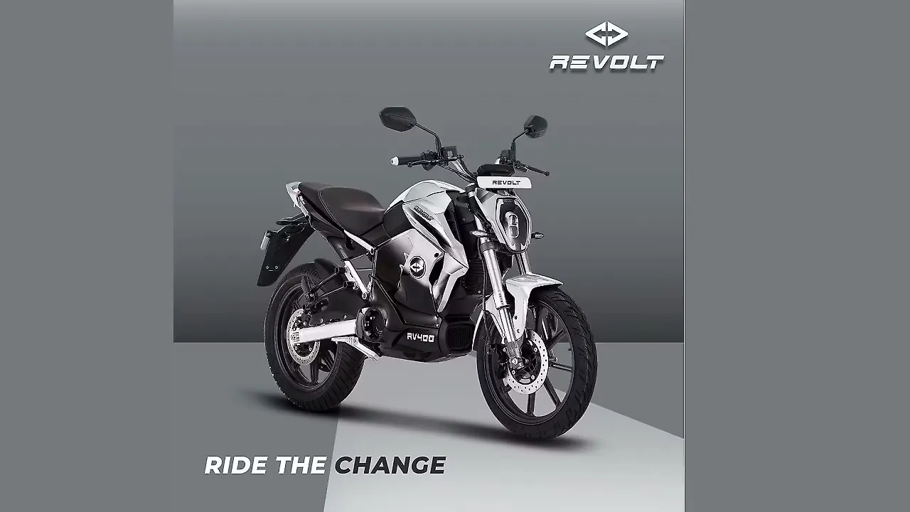 Revolt RV400 available in a new colour option - BikeWale