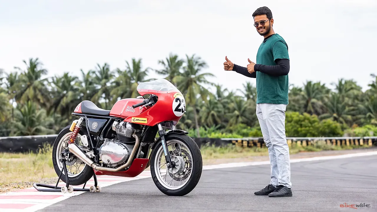 Royal Enfield Continental GT-R650 Race Bike: Track Review - BikeWale