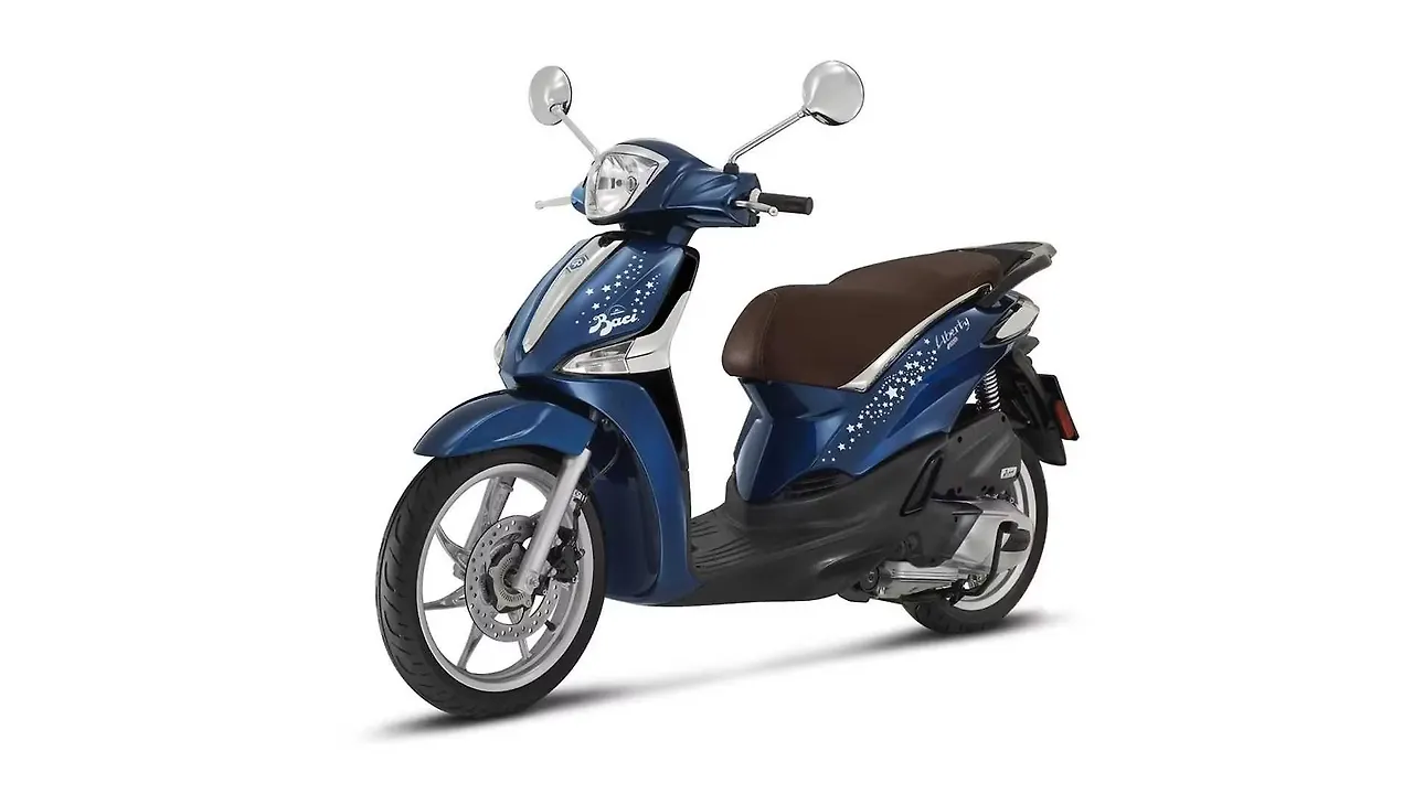 Piaggio unveils Liberty 125 chocolate edition - BikeWale