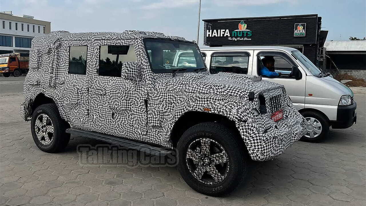 Estimated Mahindra Five Door Thar Price In Leh Five Door Thar On Road