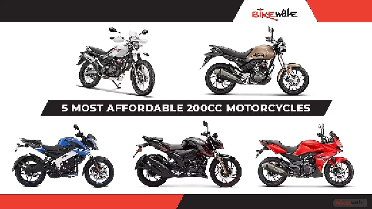 5 most affordable 200cc bikes on sale in India - Hero Xpulse 200 ...