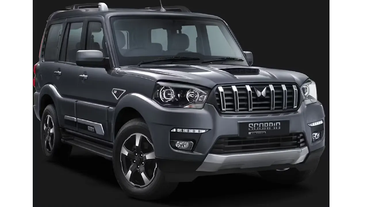 Scorpio Car Black Colour