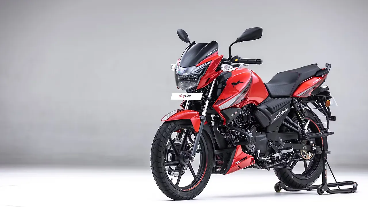Tvs Apache Rtr 160 Red Scarily Fast