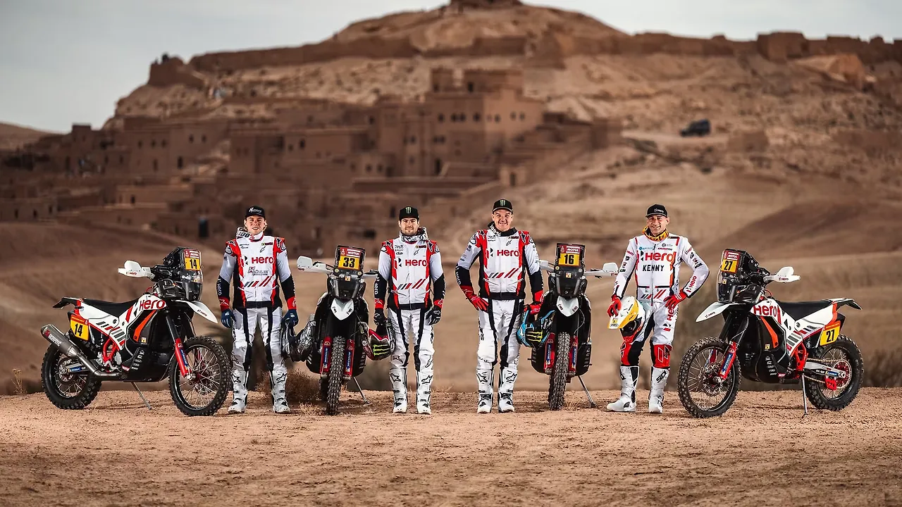 Hero MotoSports announces its rider line-up for Dakar Rally 2023 - BikeWale