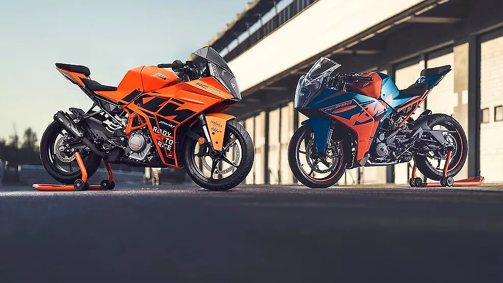KTM RC 125, RC 200, and RC 390 updated in India - BikeWale