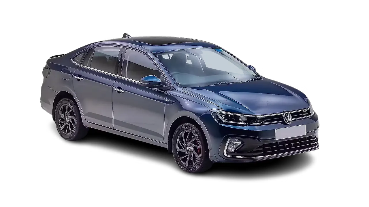Discontinued Virtus GT Plus Edge MT Carbon Steel Grey Matte on road Price | Volkswagen Virtus GT ...