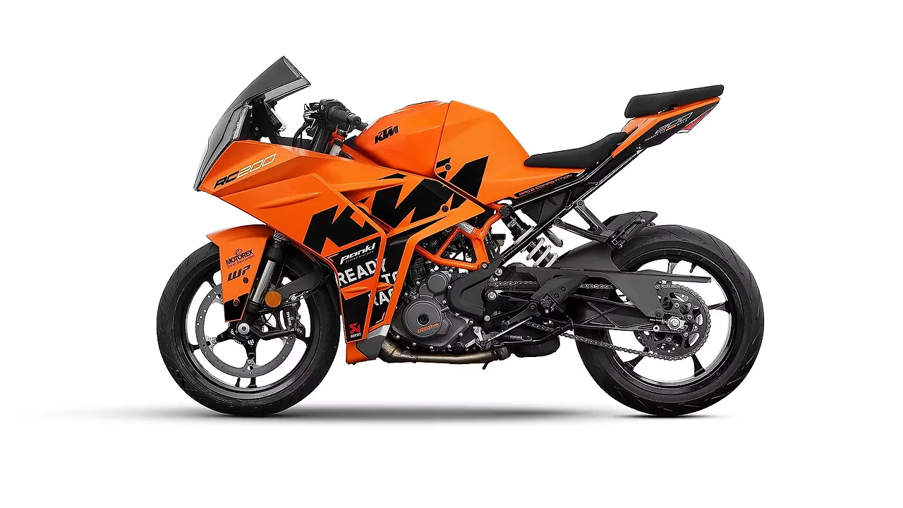 2023 KTM RC 200 available in three colours in India - BikeWale