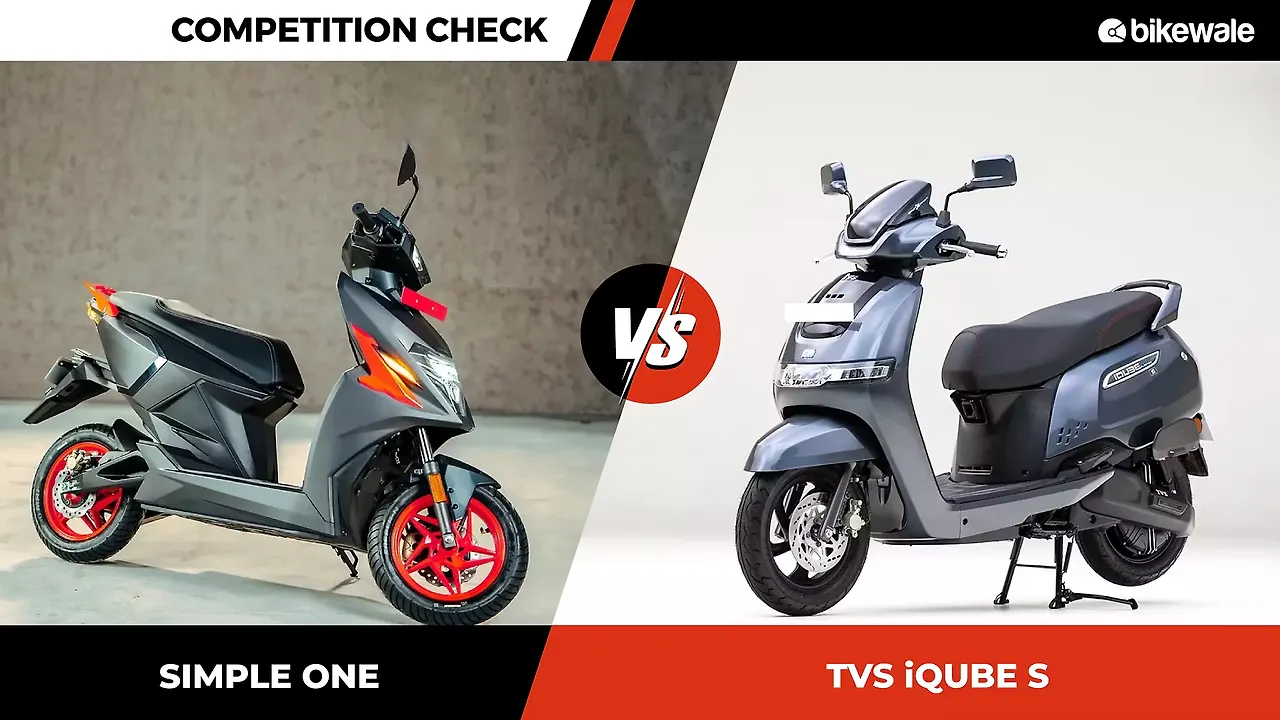 Simple One vs TVS iQube S: Competition Check - BikeWale
