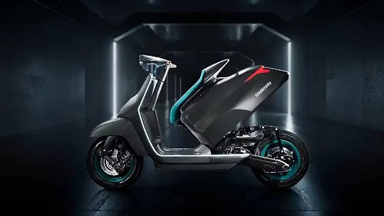 Lambretta Elettra e-scooter concept unveiled at EICMA - BikeWale