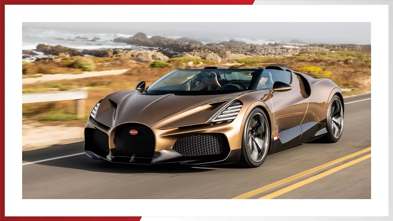 Bugatti Unveils The W16 Mistral Roadster mobility outlook