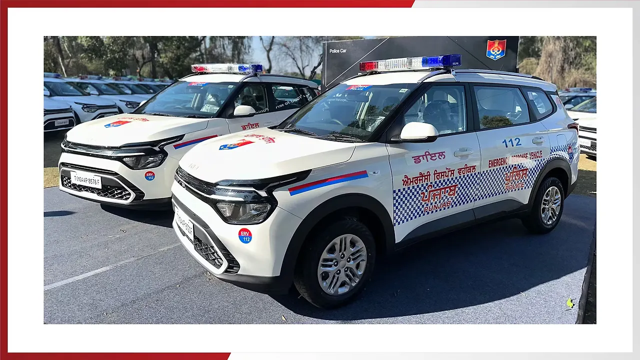 Indian Police Car