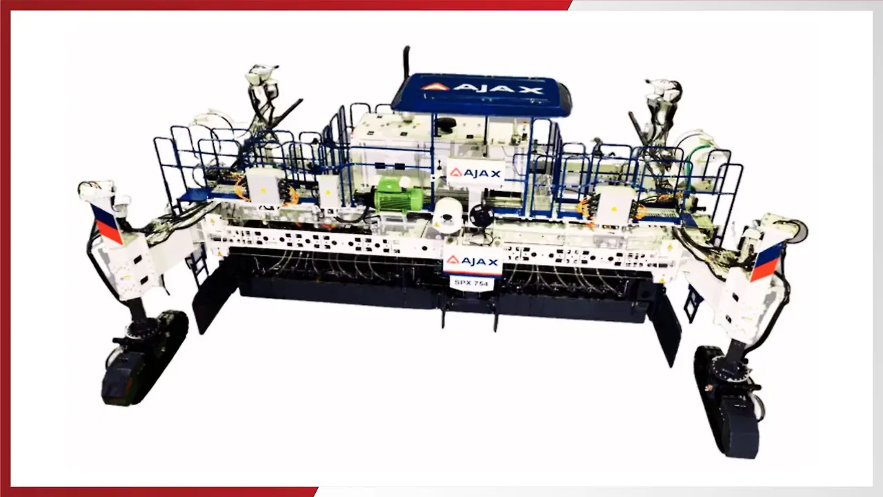 AJAX Engineering Spearheads Indian Export Of Slip-form Pavers mobility ...